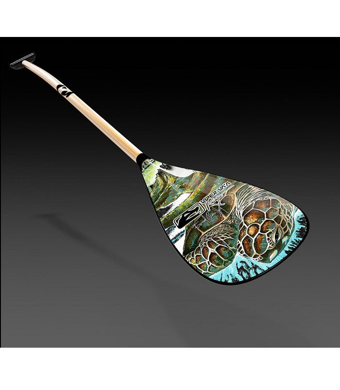 Viper Va'a Paddle - Square 9.5'' - Double "S" Bend - In stock ...